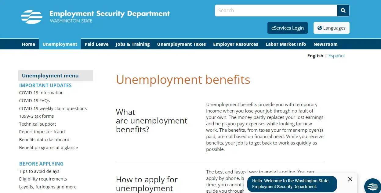 Washington Unemployment: A Complete Benefits Guide
