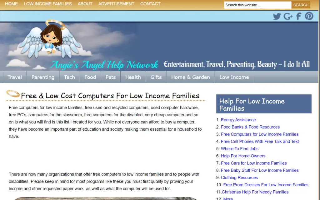 Free Laptops For Low Income Families 2024